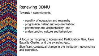 Decolonising DMU and the PGR Experience | PPT