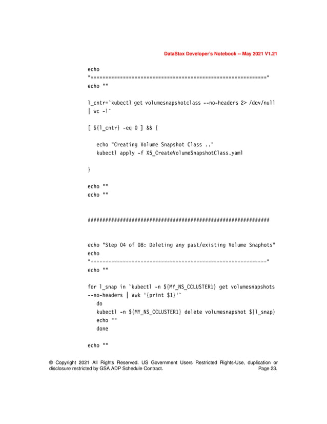 Apache Cassandra Cluster Cloning On Kubernetes Pdf