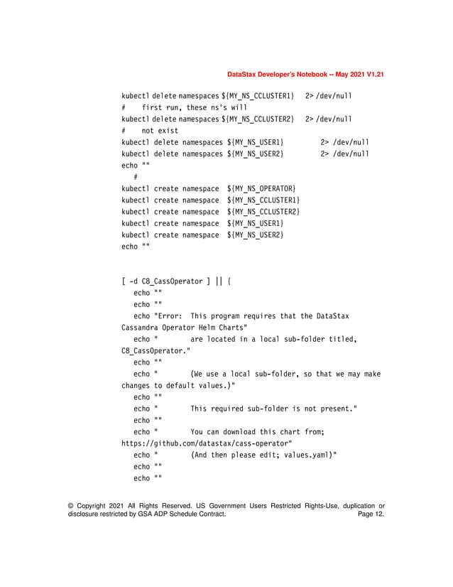 Apache Cassandra Cluster Cloning On Kubernetes Pdf