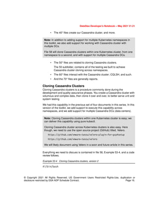 Apache Cassandra cluster cloning on Kubernetes | PDF