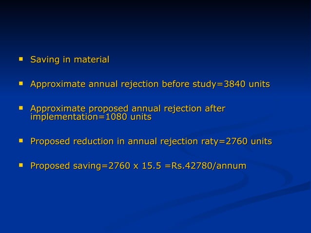 Six Sigma Case Study | PPS