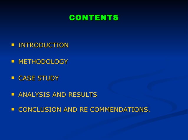 Six Sigma Case Study | PPS