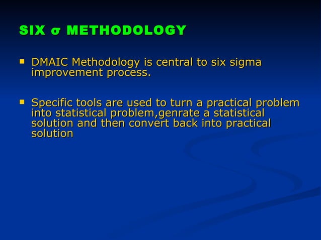 Six Sigma Case Study | PPS