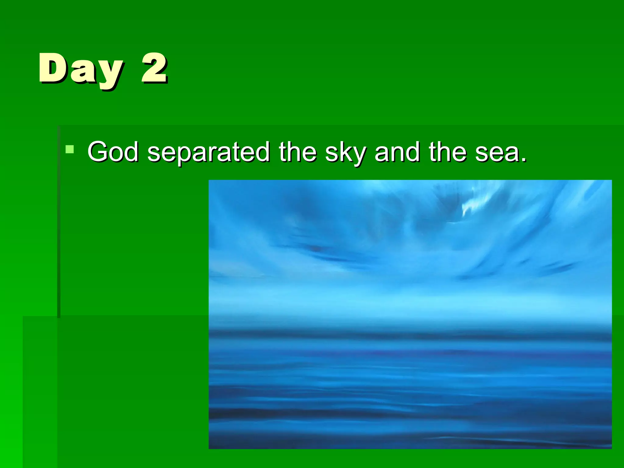The Christian Creation Story | PPT