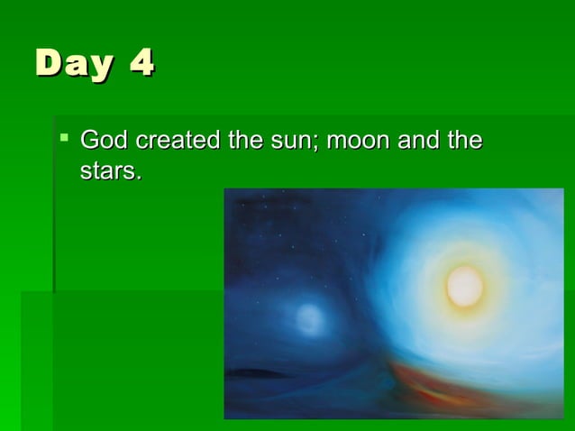 The Christian Creation Story | PPT