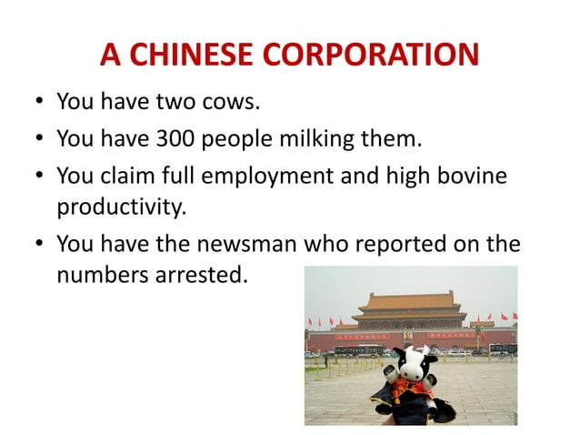 A Parable of Two Cows | PPT