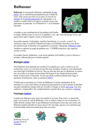 bulbasur marc | DOC