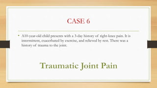 Differential Diagnosis of Arthritis in Children | PPTX