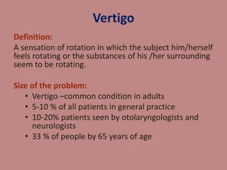 Dd of peripheral vertigo mbbs 2010 | PPTX | Brain and Nervous System ...