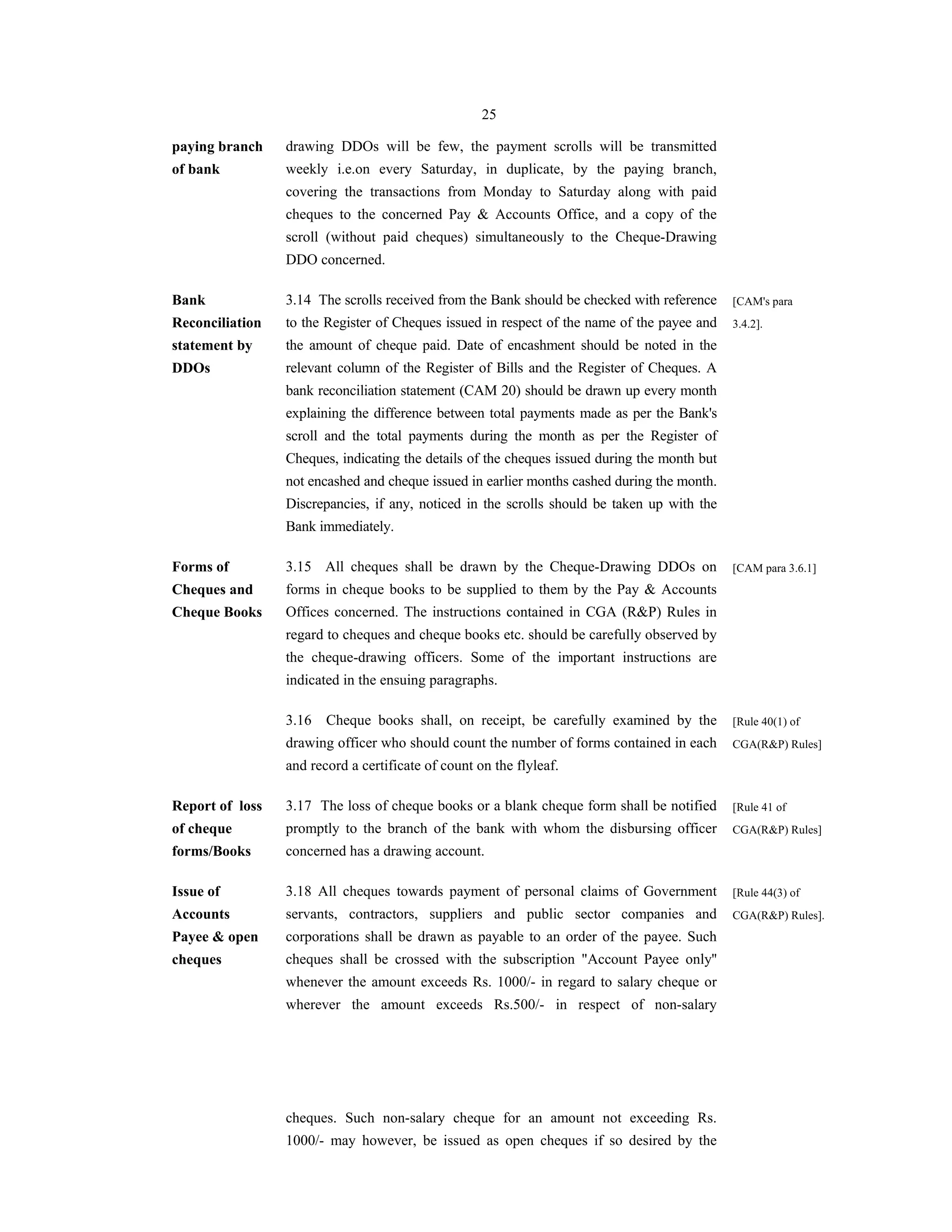 Manual for Drawing and Disbursing Officers | PDF