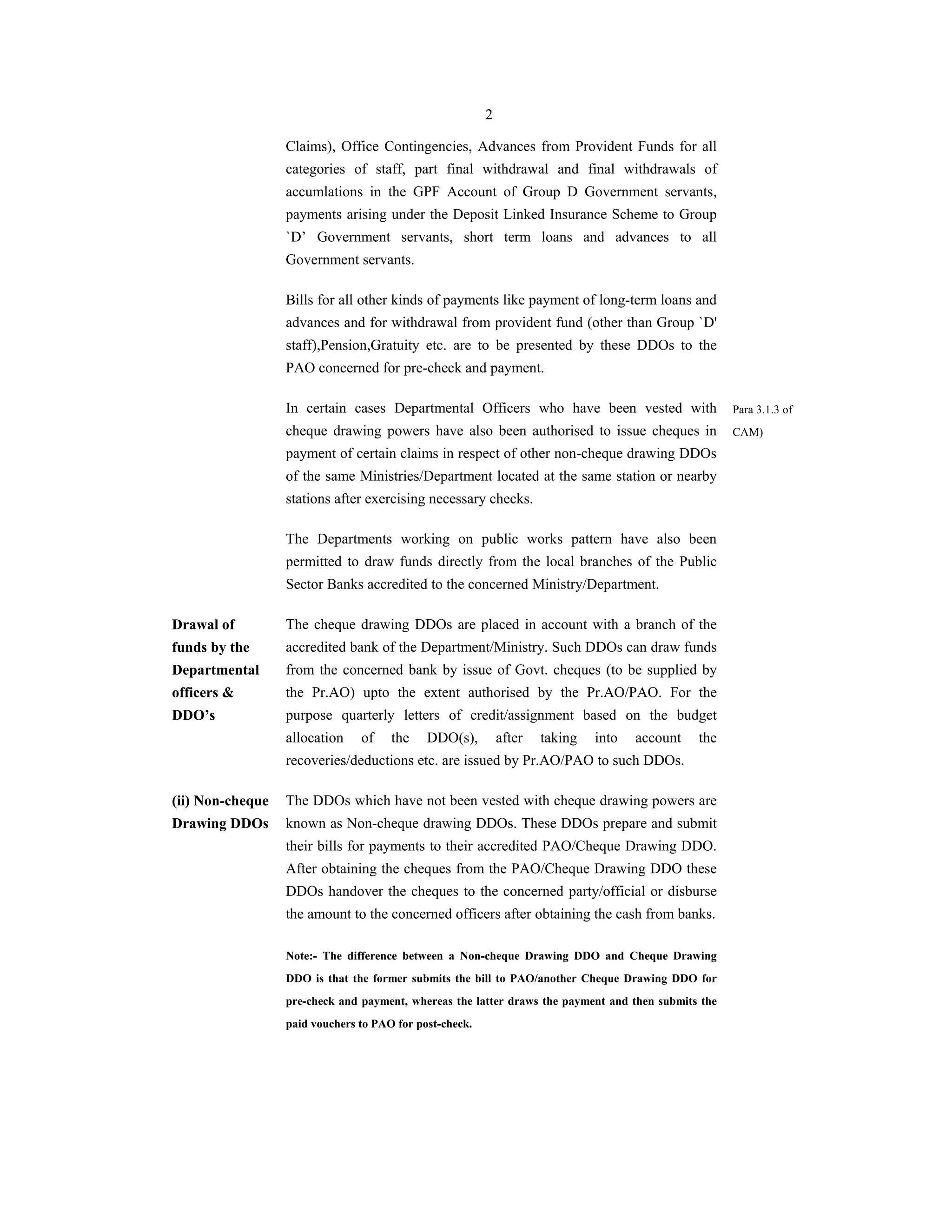 Manual for Drawing and Disbursing Officers | PDF