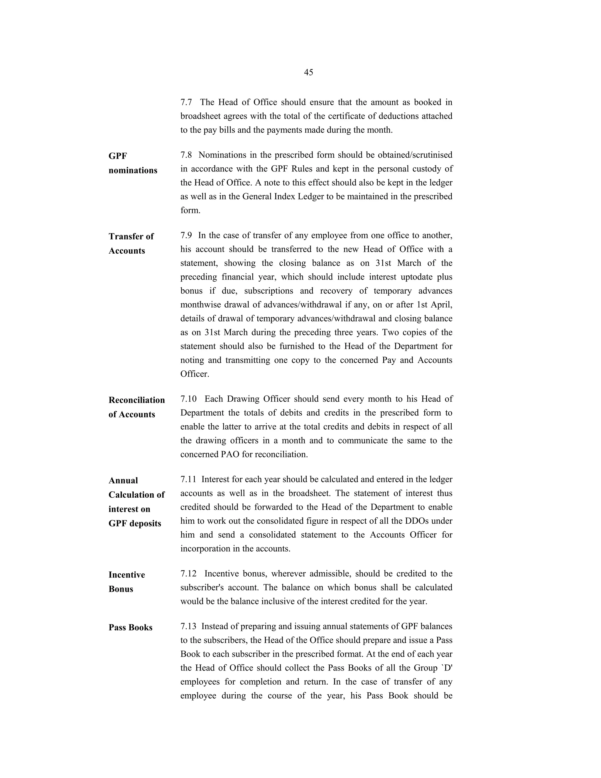 Manual for Drawing and Disbursing Officers | PDF