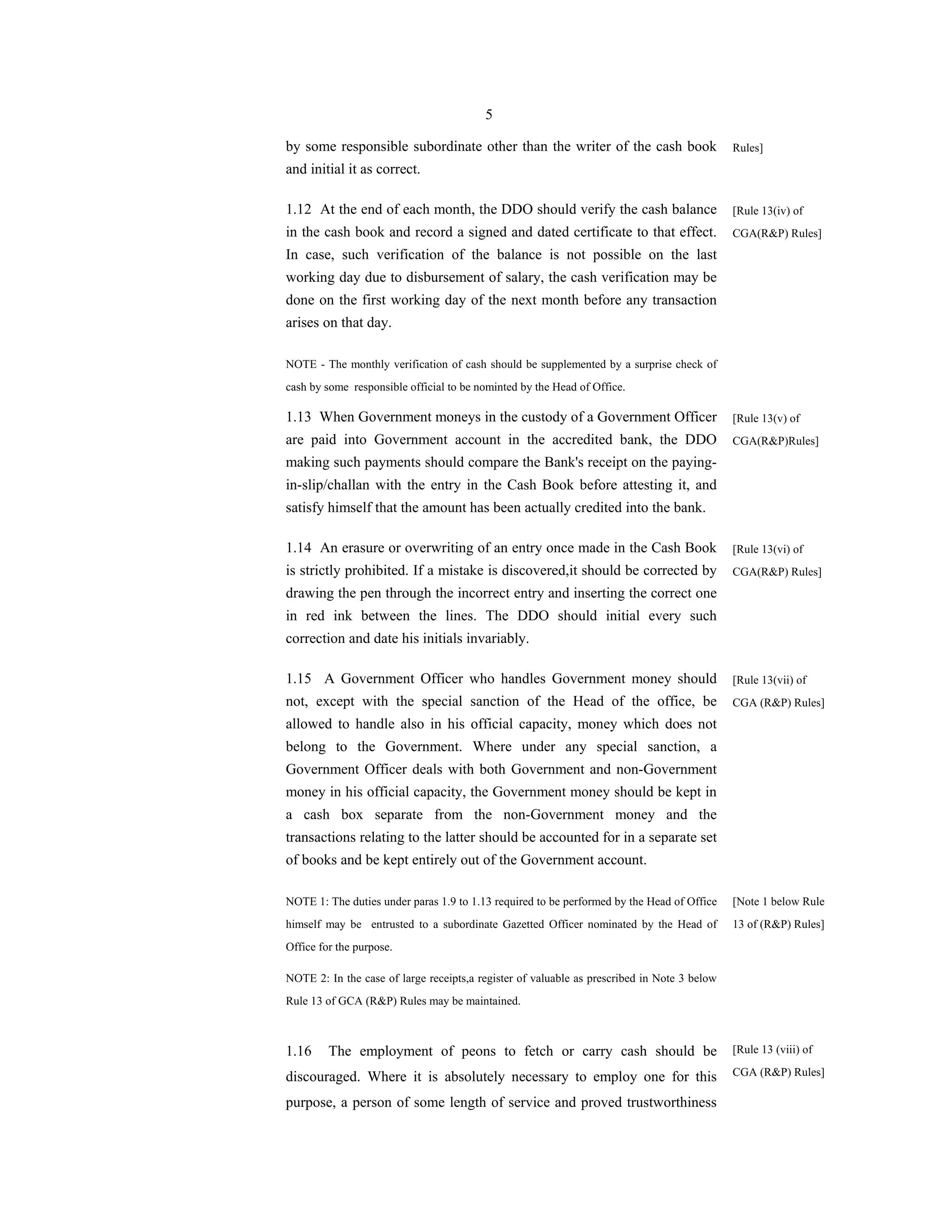 Manual for Drawing and Disbursing Officers | PDF