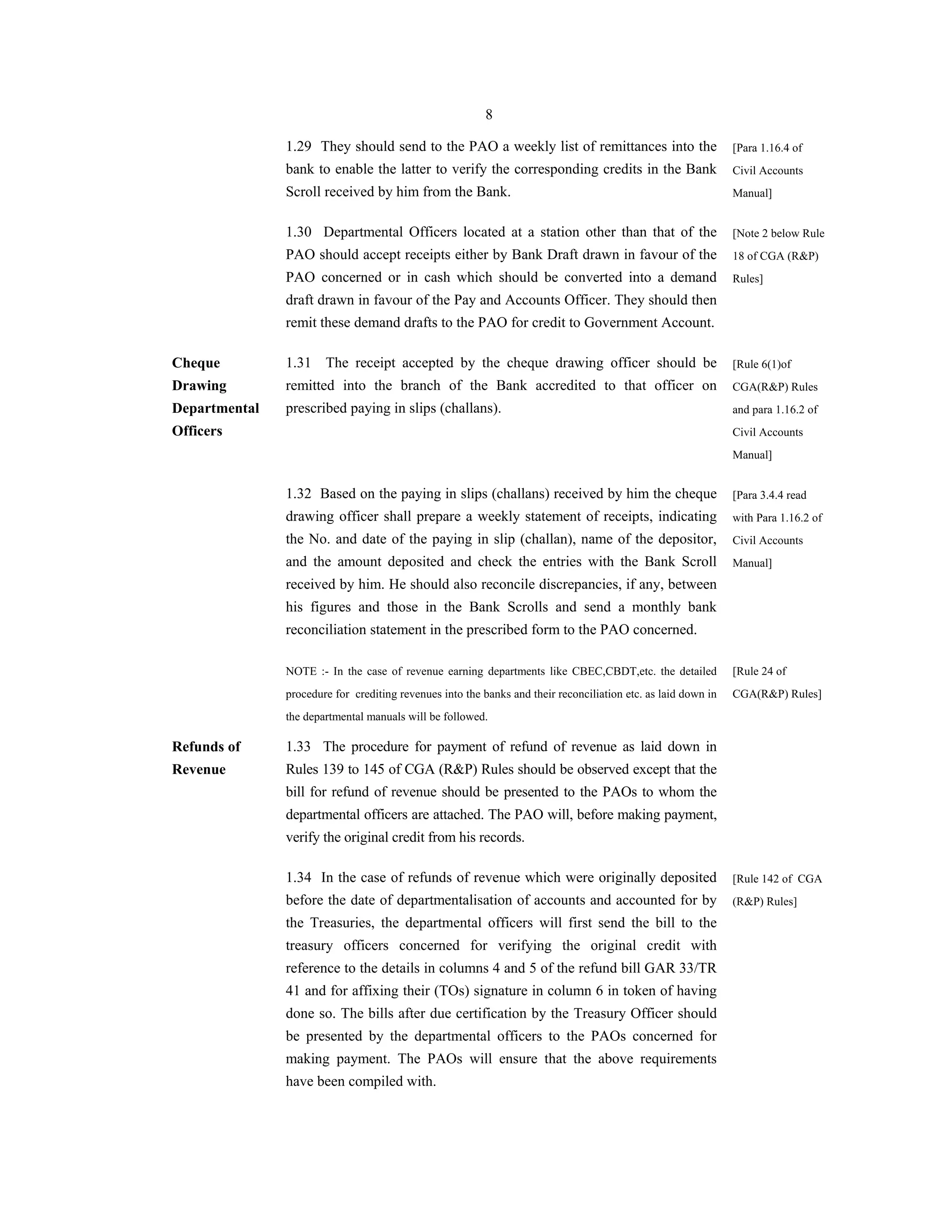 Manual for Drawing and Disbursing Officers | PDF