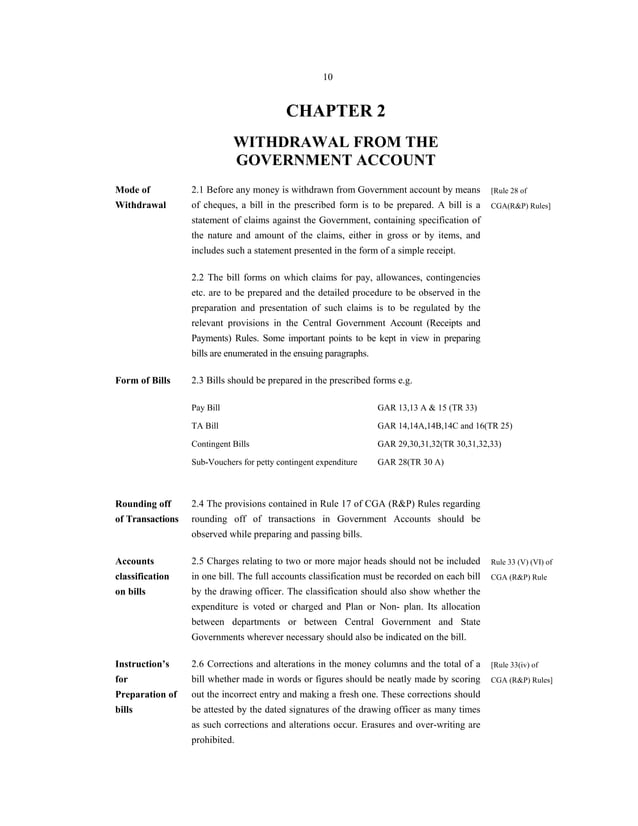 Manual for Drawing and Disbursing Officers | PDF