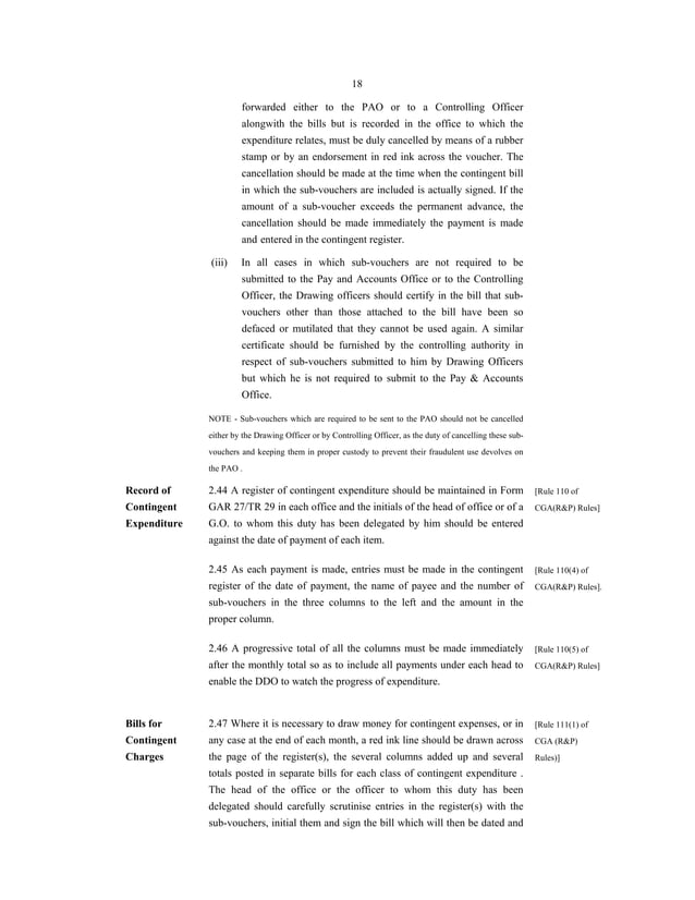 Manual for Drawing and Disbursing Officers | PDF