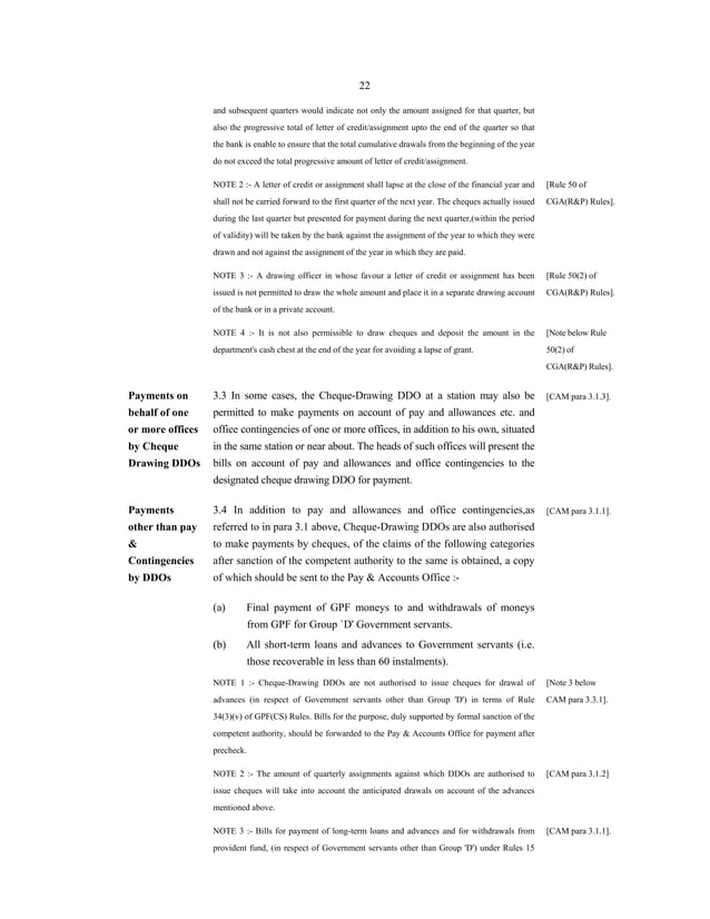 Manual for Drawing and Disbursing Officers | PDF