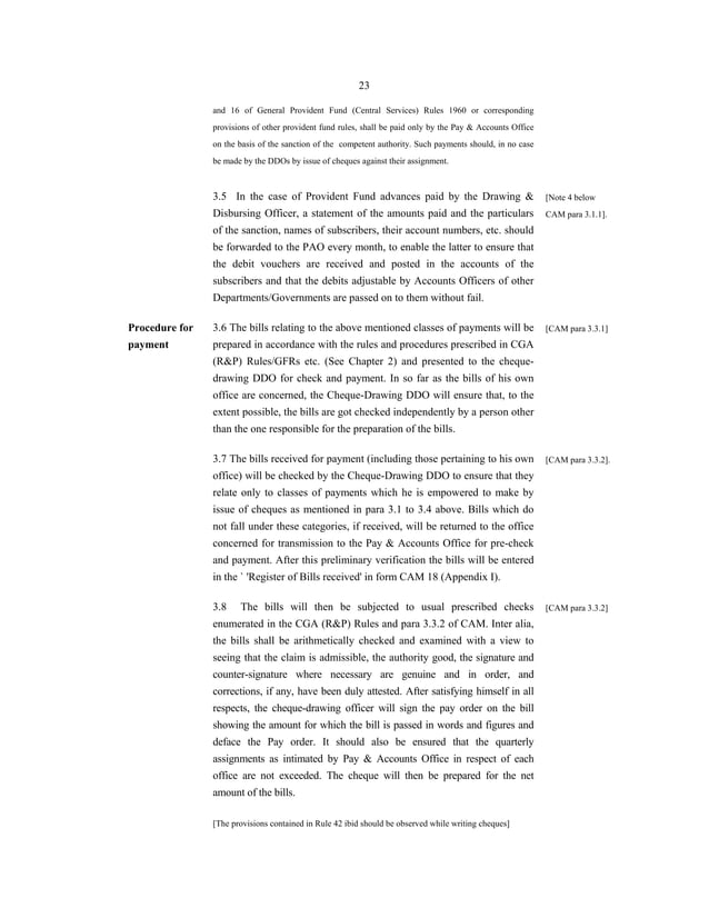 Manual for Drawing and Disbursing Officers | PDF