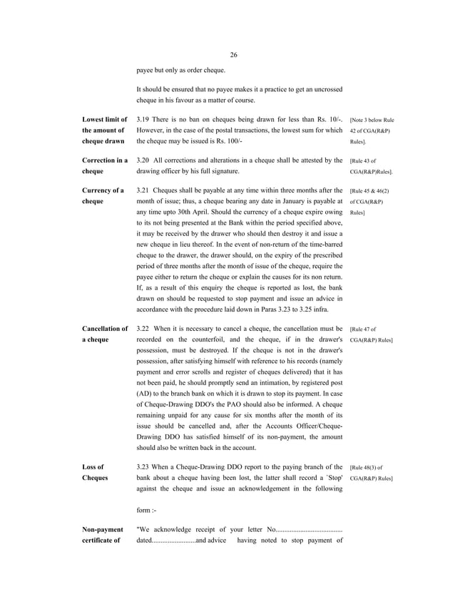 Manual for Drawing and Disbursing Officers | PDF