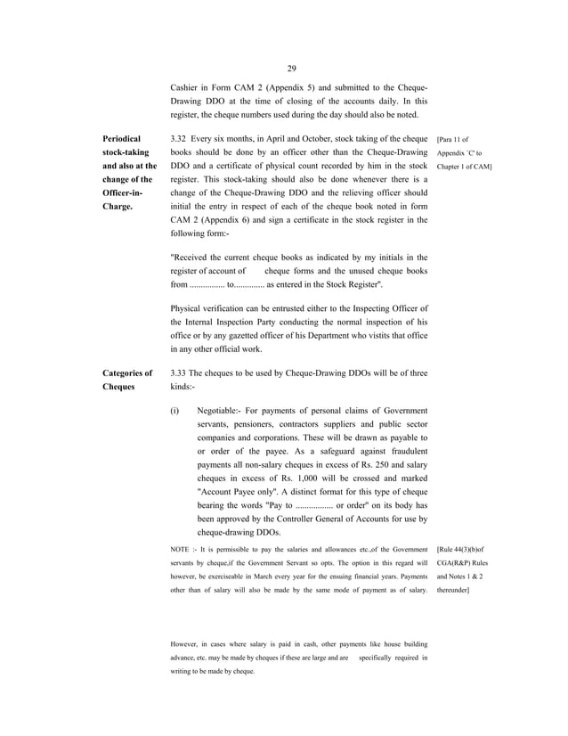 Manual for Drawing and Disbursing Officers | PDF