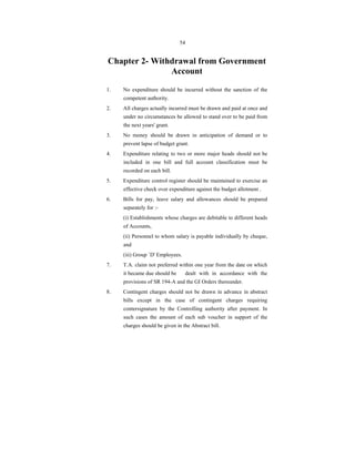 Manual for Drawing and Disbursing Officers | PDF