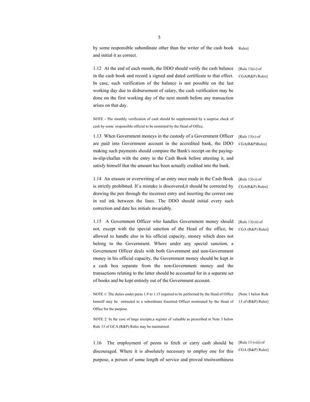 Manual for Drawing and Disbursing Officers | PDF