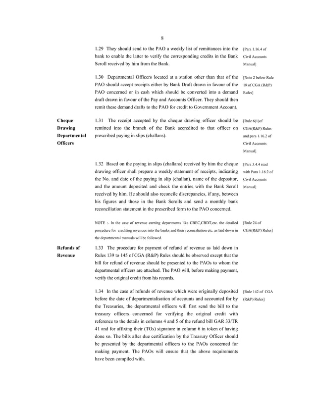 Manual for Drawing and Disbursing Officers | PDF