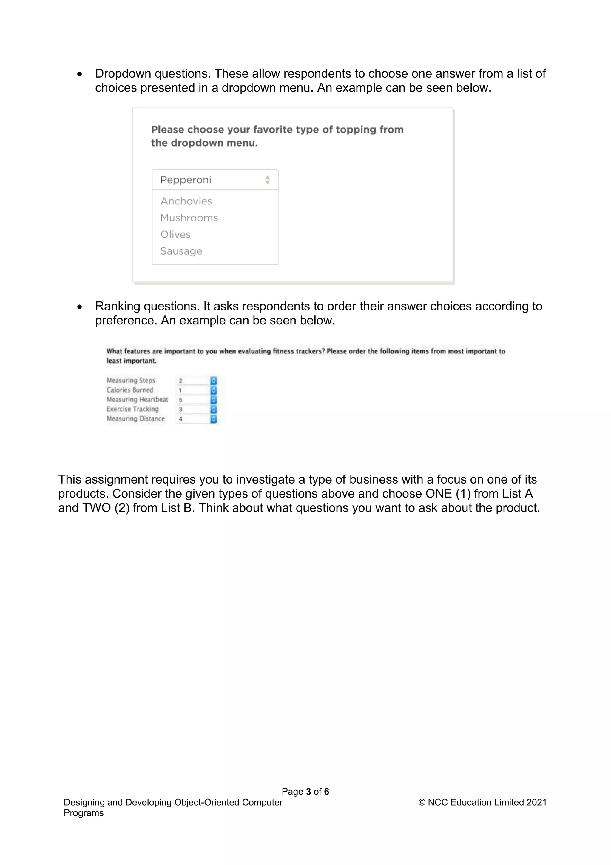 Ddoocp assignment qp spring winter 2021 final | PDF