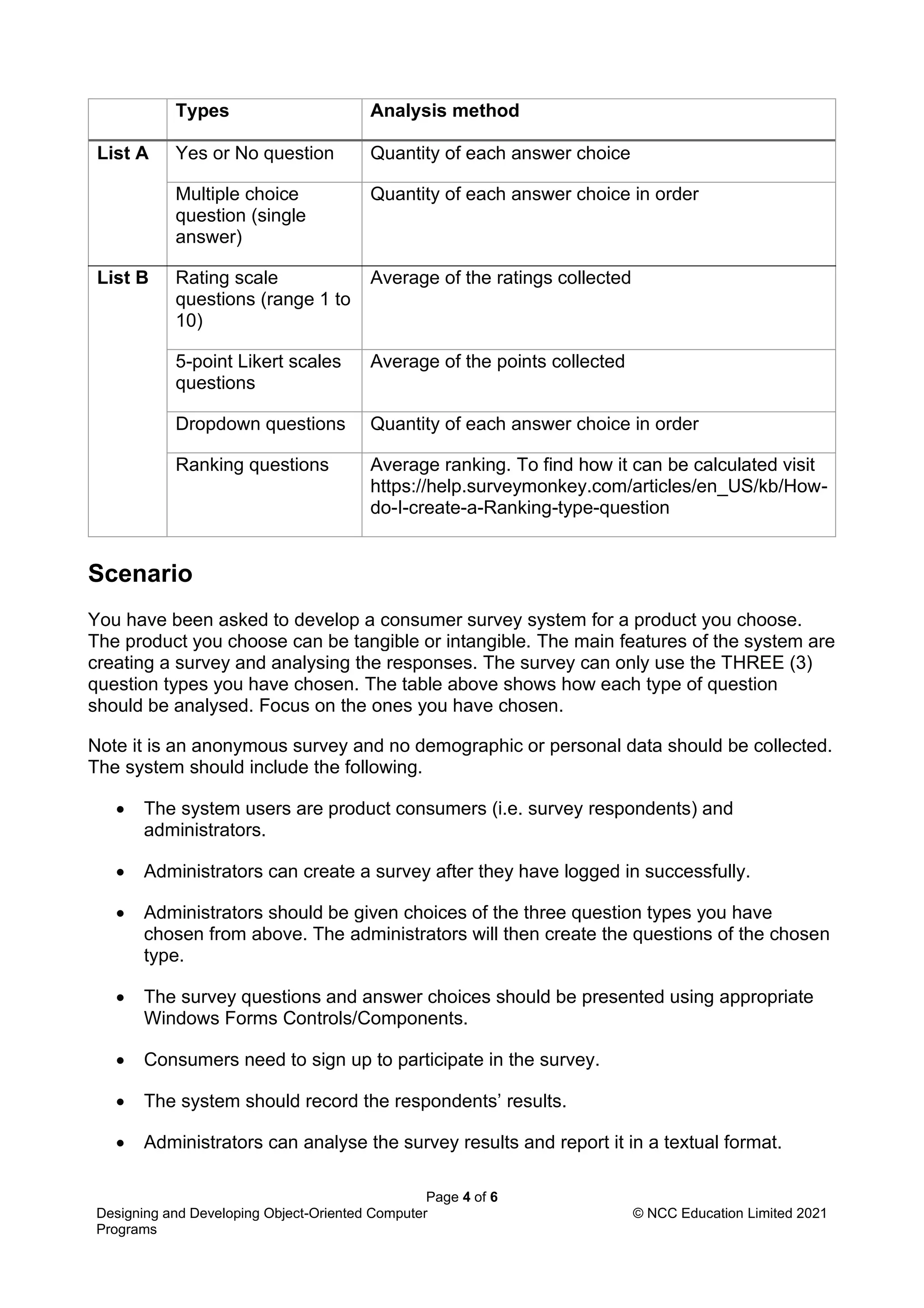 Ddoocp assignment qp spring winter 2021 final | PDF