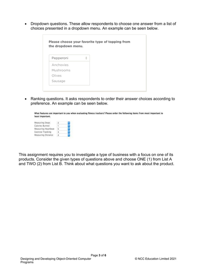 Ddoocp assignment qp spring winter 2021 final | PDF