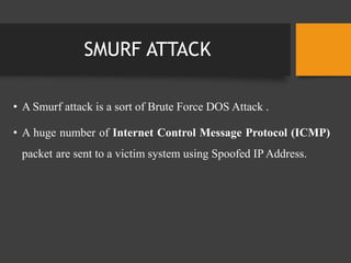 Distributed denial-of-service (DDoS) attack || Seminar Report @ gestyy ...