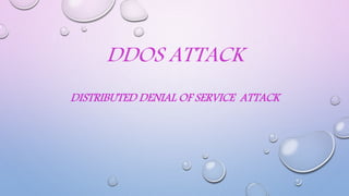 Ddos | PPT