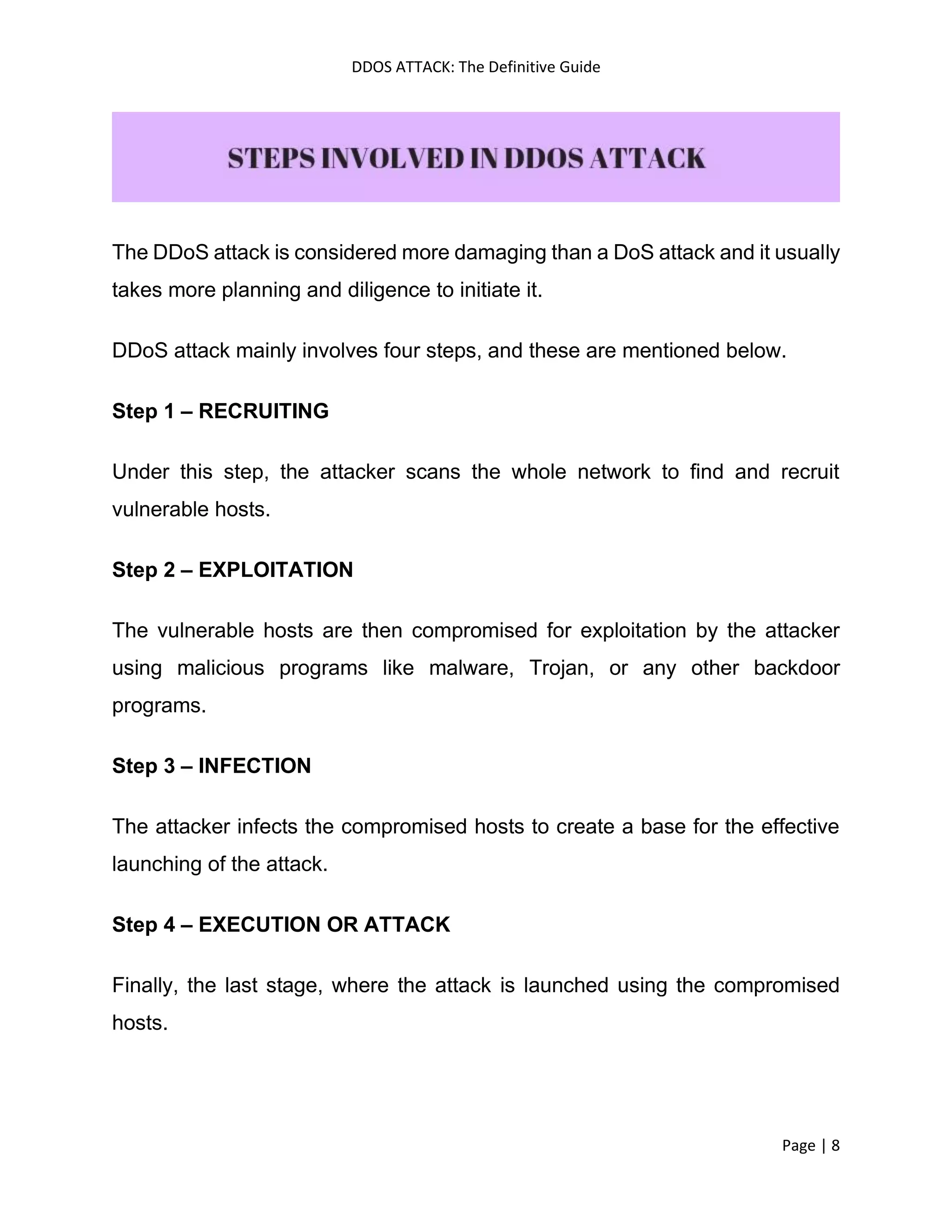 An Ultimate Guide To Ddos Attacks Detection Prevention And Mitigation