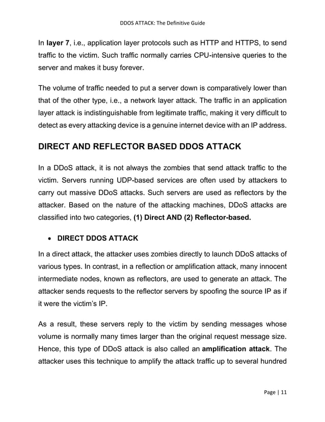 An Ultimate Guide To Ddos Attacks Detection Prevention And Mitigation Pdf