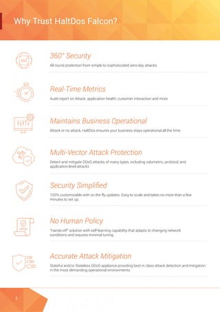 DDoS Falcon_Tech_Specs-Haltdos | PDF
