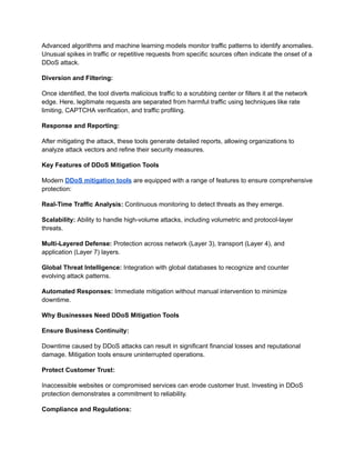 DDoS Mitigation Tools Explained_ Key Features, Benefits, and ...