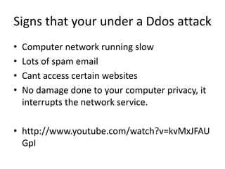 Ddos presentation | PPT