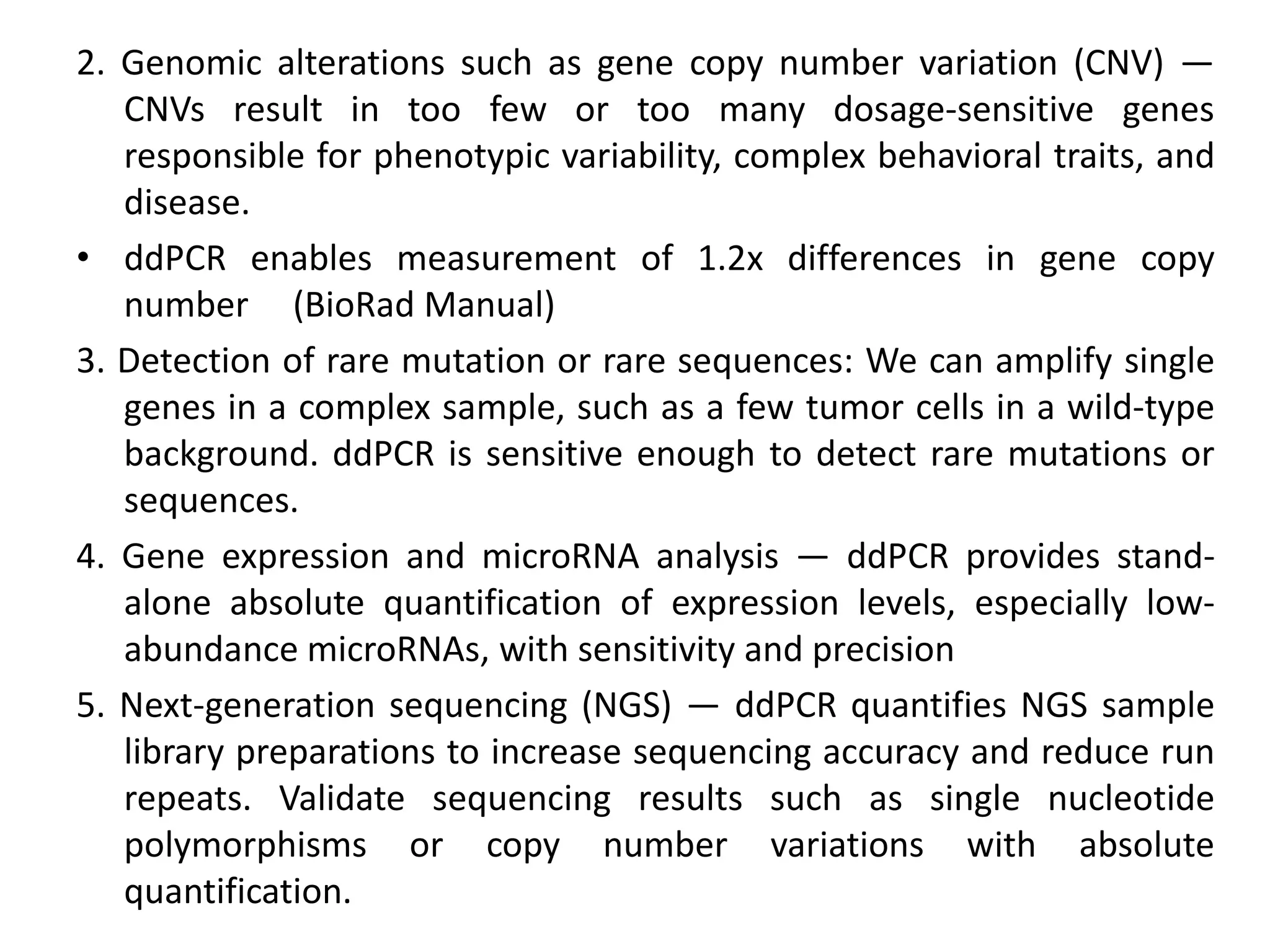 Digital Droplet PCR | PPTX