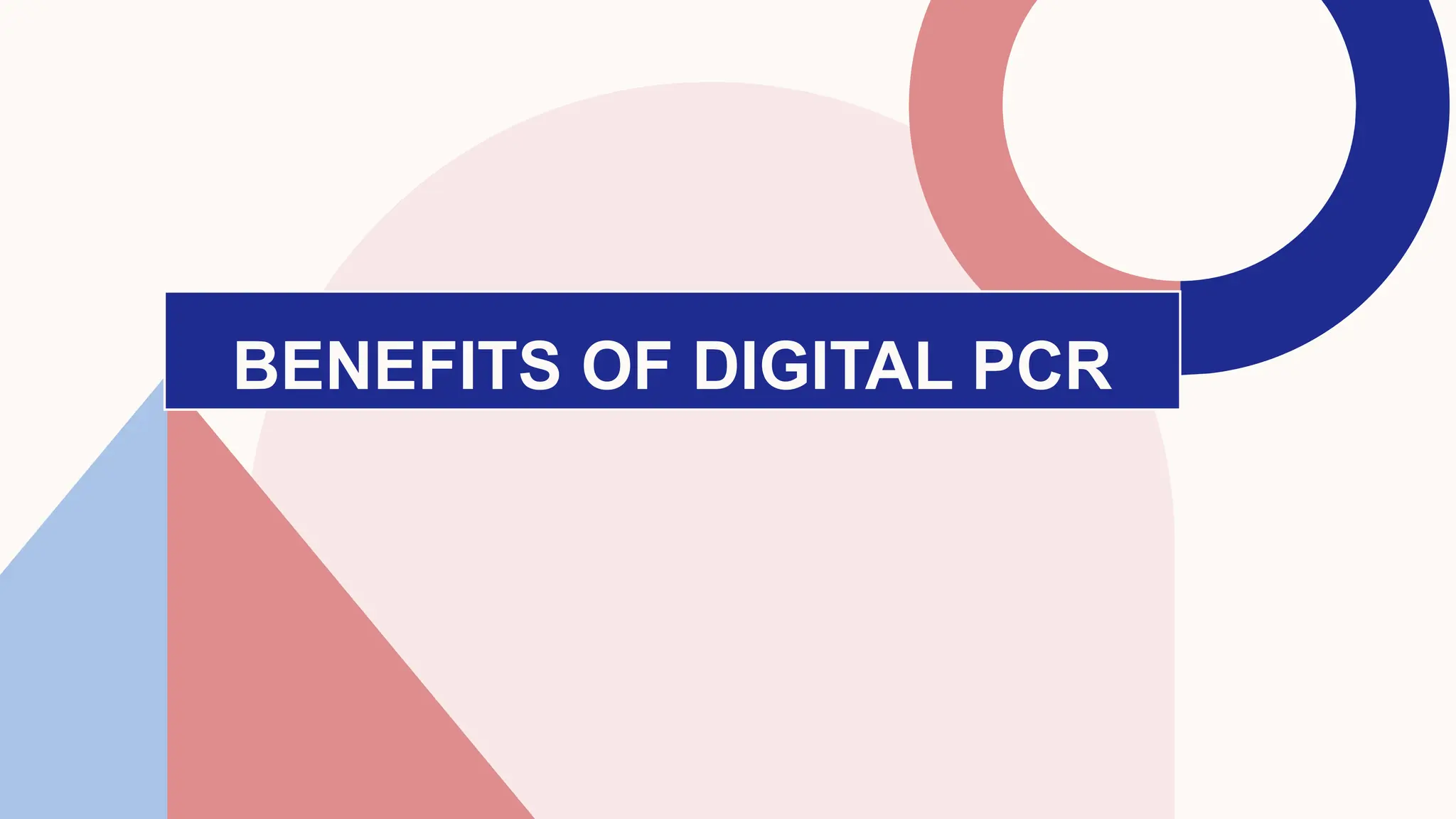 Droplet digital PCR and its applications | PPTX