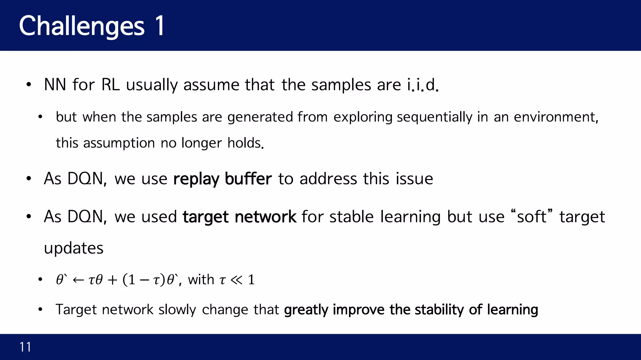 Continuous Control With Deep Reinforcement Learning Ddpg Ppt