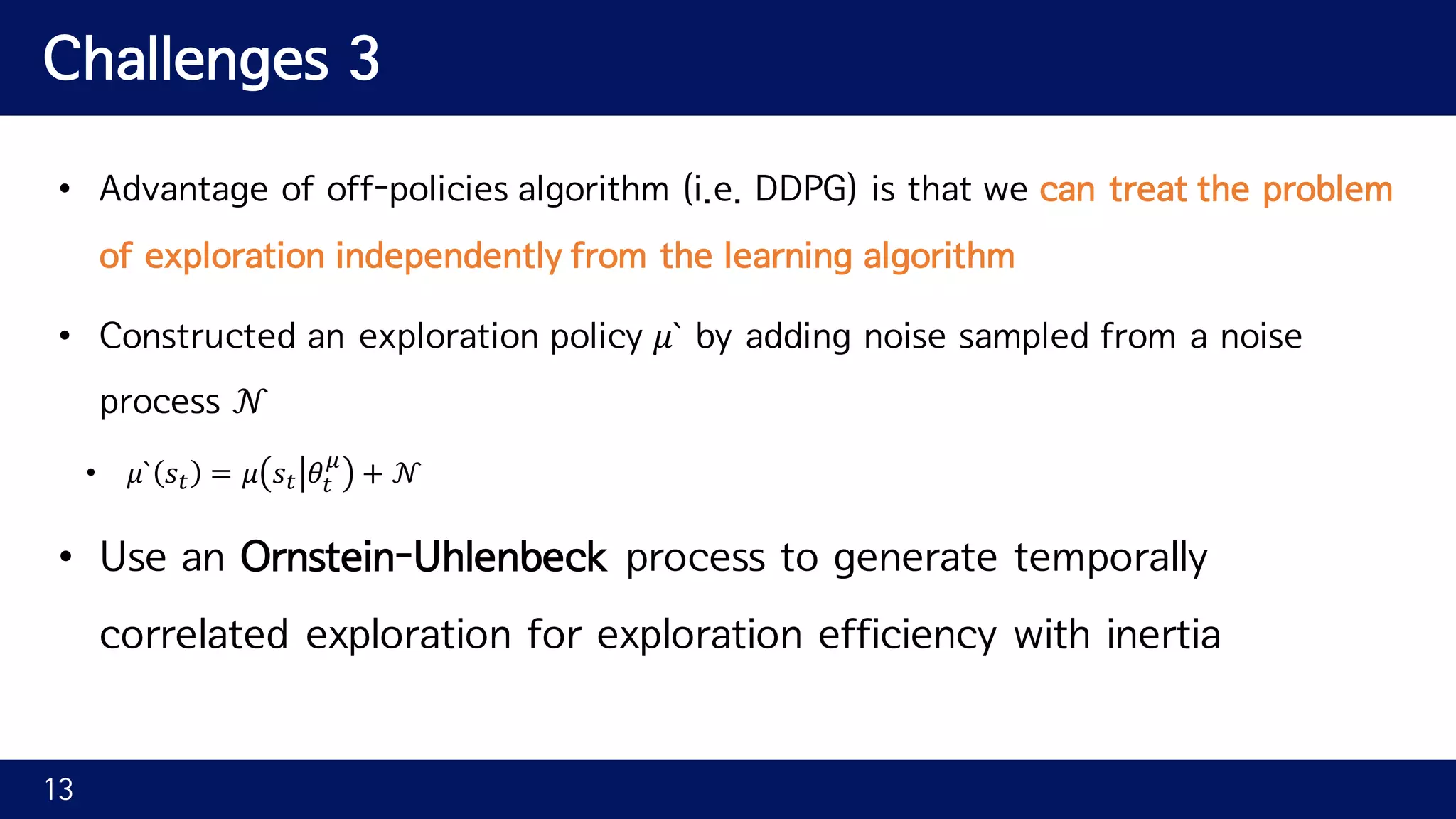 Continuous control with deep reinforcement learning (DDPG) | PDF