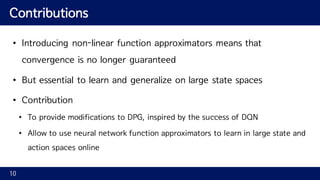 Continuous control with deep reinforcement learning (DDPG) | PDF
