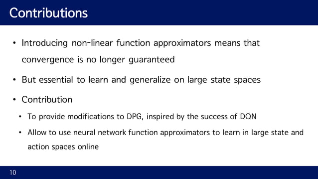 Continuous control with deep reinforcement learning (DDPG) | PDF