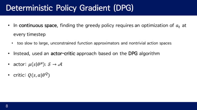 Continuous control with deep reinforcement learning (DDPG) | PDF