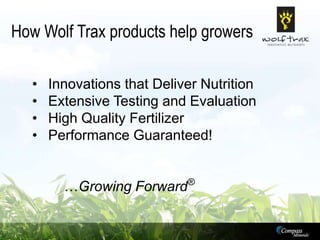 Intro to DDP for Large Acreage Crops | PPTX | Agriculture | Industries