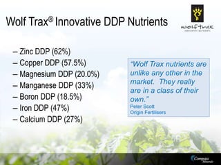 Intro to DDP & Specialty Crops | PPTX