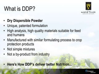 Intro to DDP & Specialty Crops | PPTX | Agriculture | Industries
