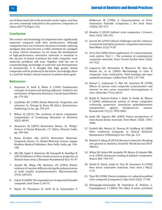 Recent Advances in Dental Composites: An Overview | PDF