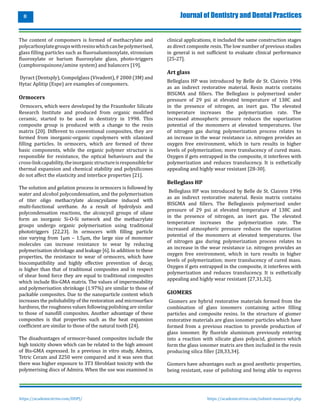 Recent Advances in Dental Composites: An Overview | PDF