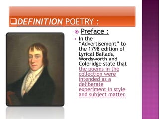 Biography of Wordsworth | PPTX